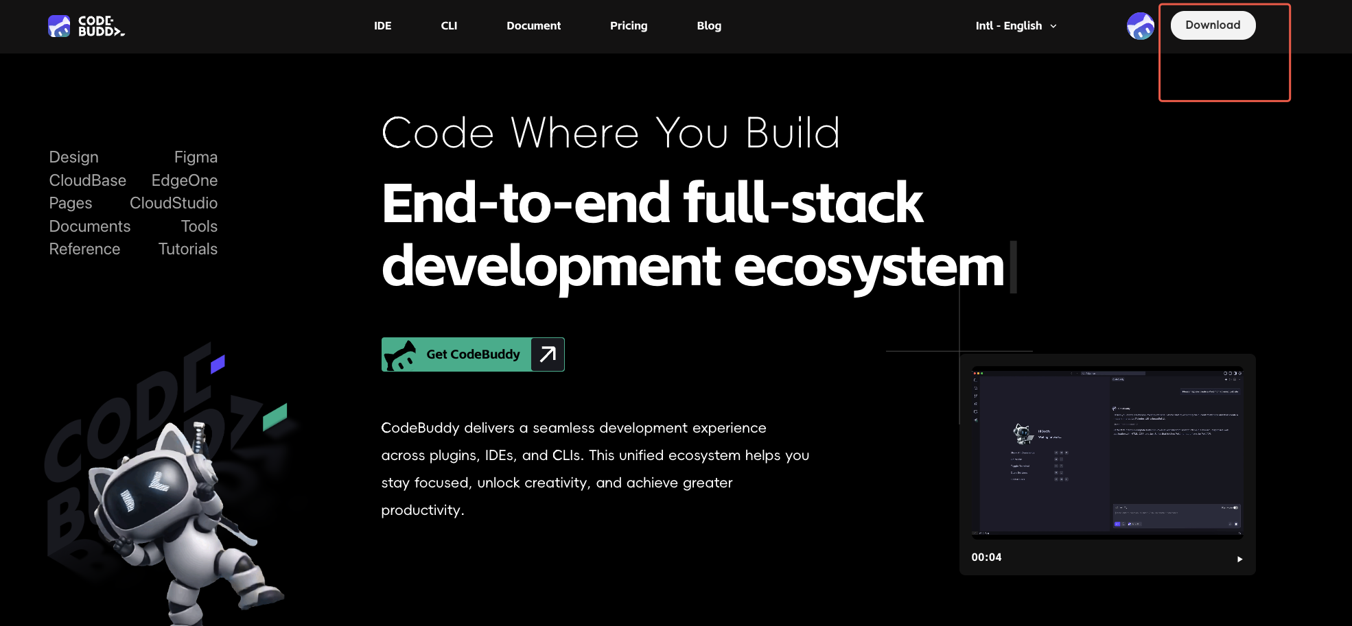 Tencent Cloud Code Assistant CodeBuddy – AI Code Editor